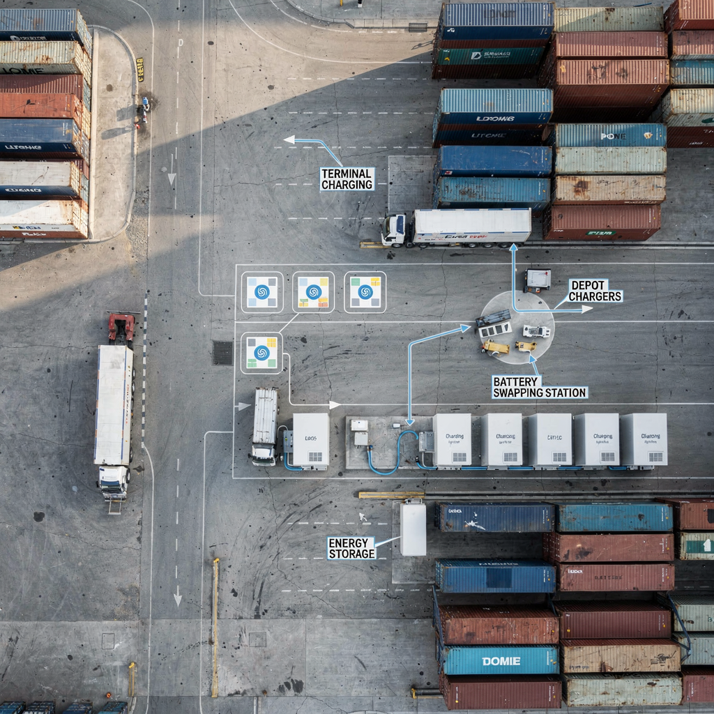 Charging strategies for AGVs at automated container terminal ...